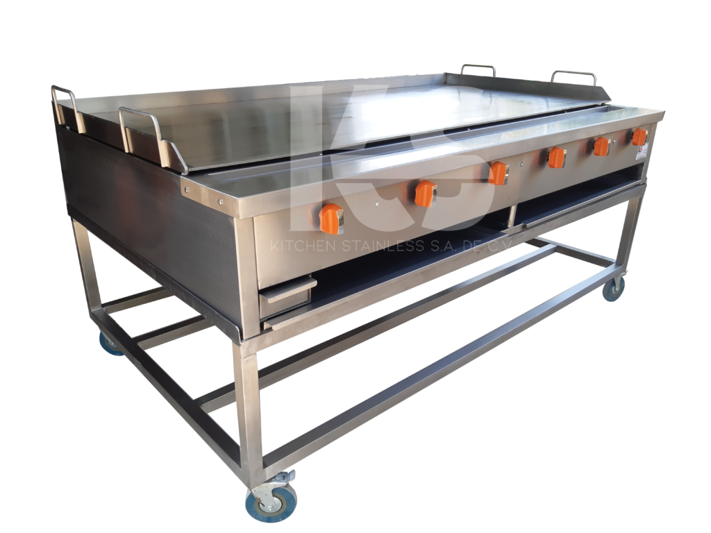Plancha industrial – kitchenstainless.com.sv